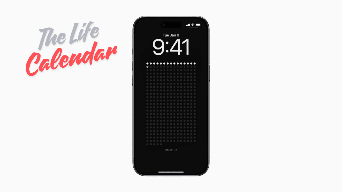 The Life Calendar – Visualize Your Life One Week at a Time - The Life ...